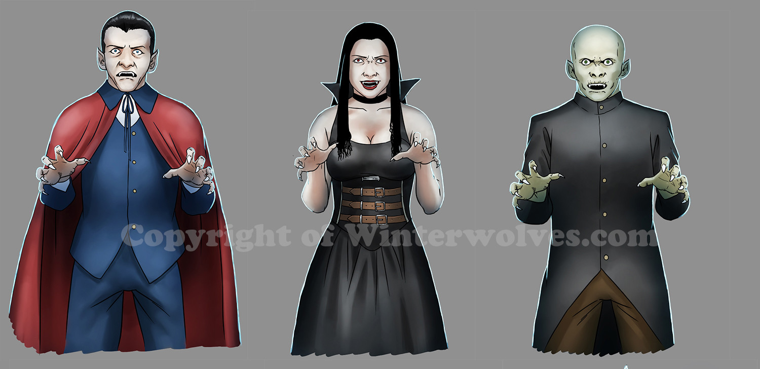 ArtStation - Vampires Sequence