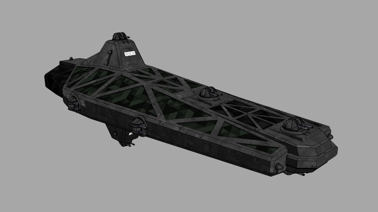 Brandon Minnick - Alien Frigate