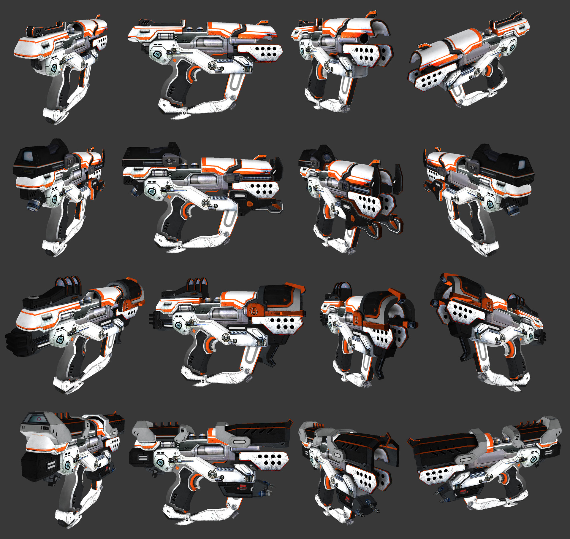 ArtStation - Defiance pistols