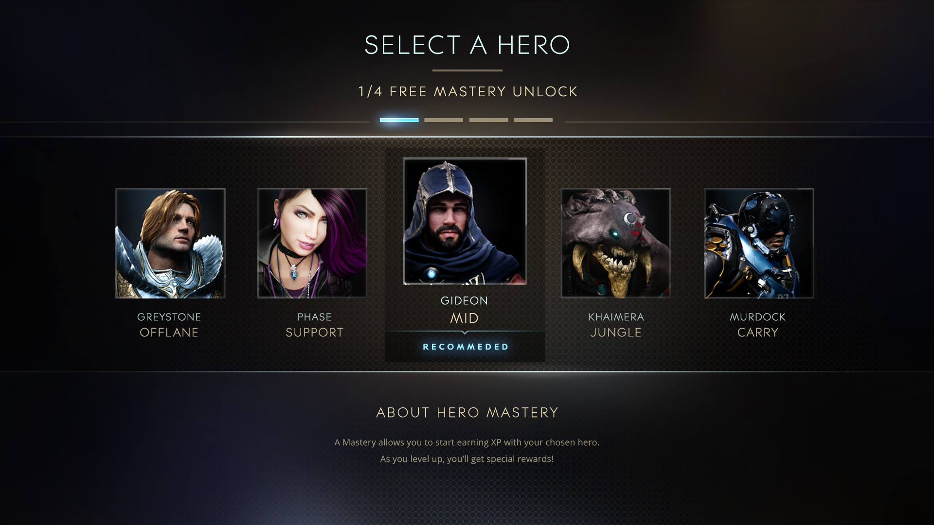 BEHOLDER DESIGN - Paragon | Mastery System