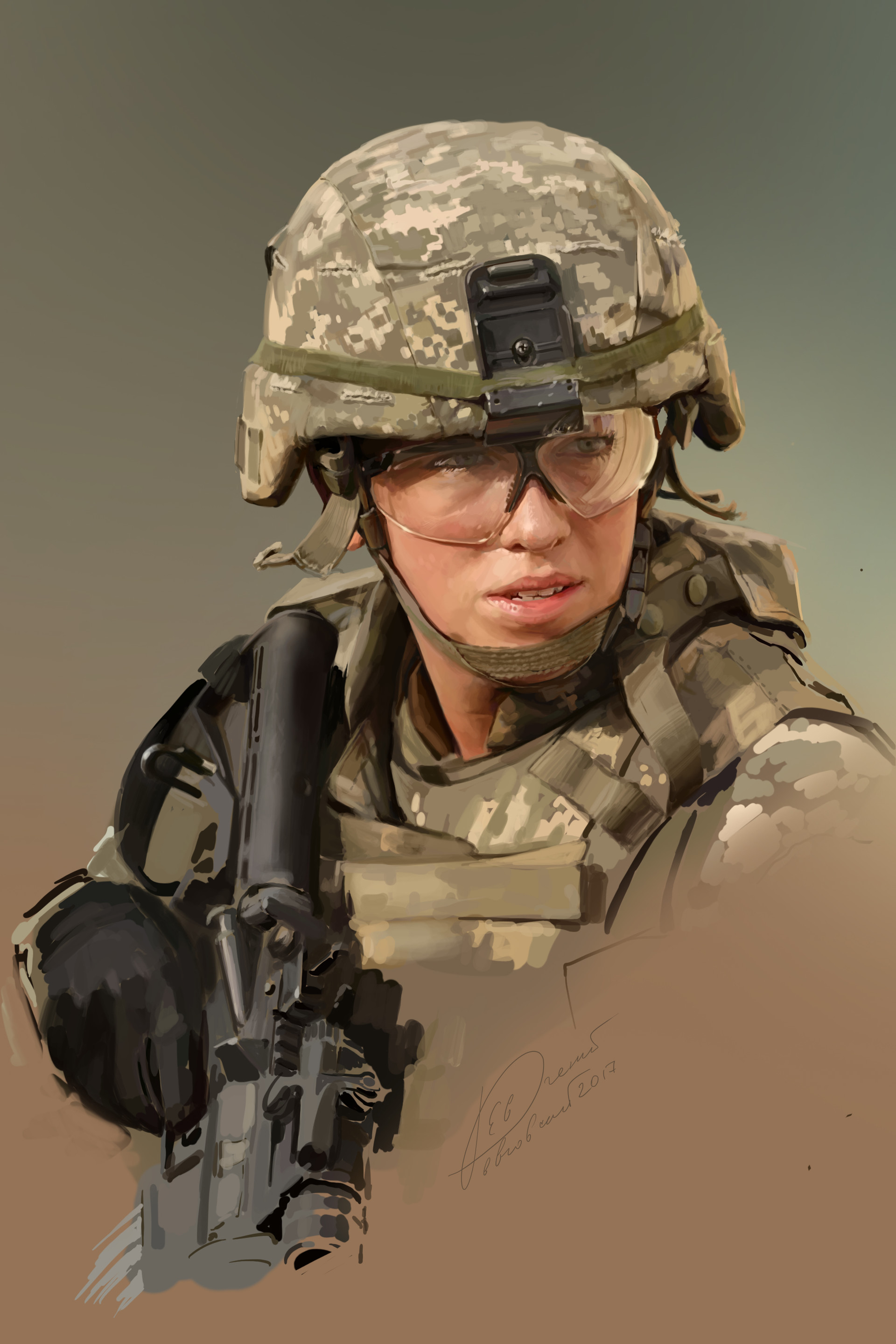 ArtStation - soldier Peters