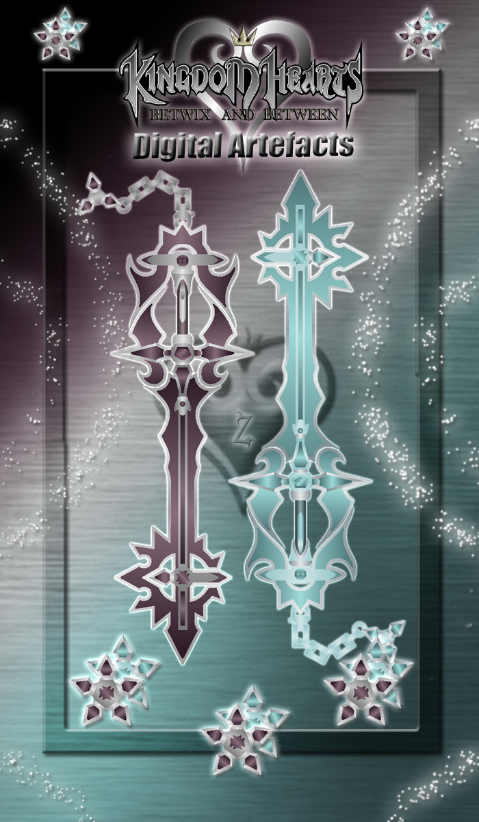ArtStation - Twin Keyblades - Digital Artefacts