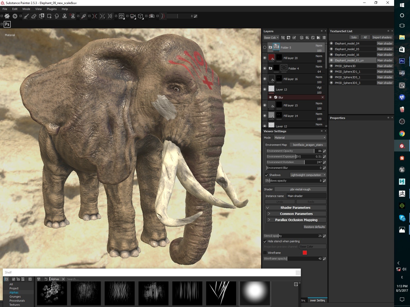 ArtStation - Elephant project