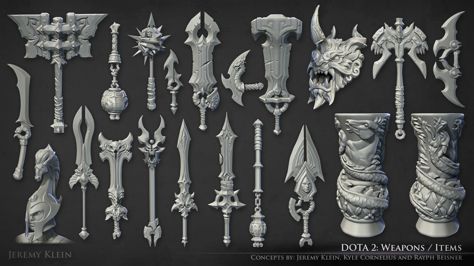 Jeremy Klein - DOTA 2 Work