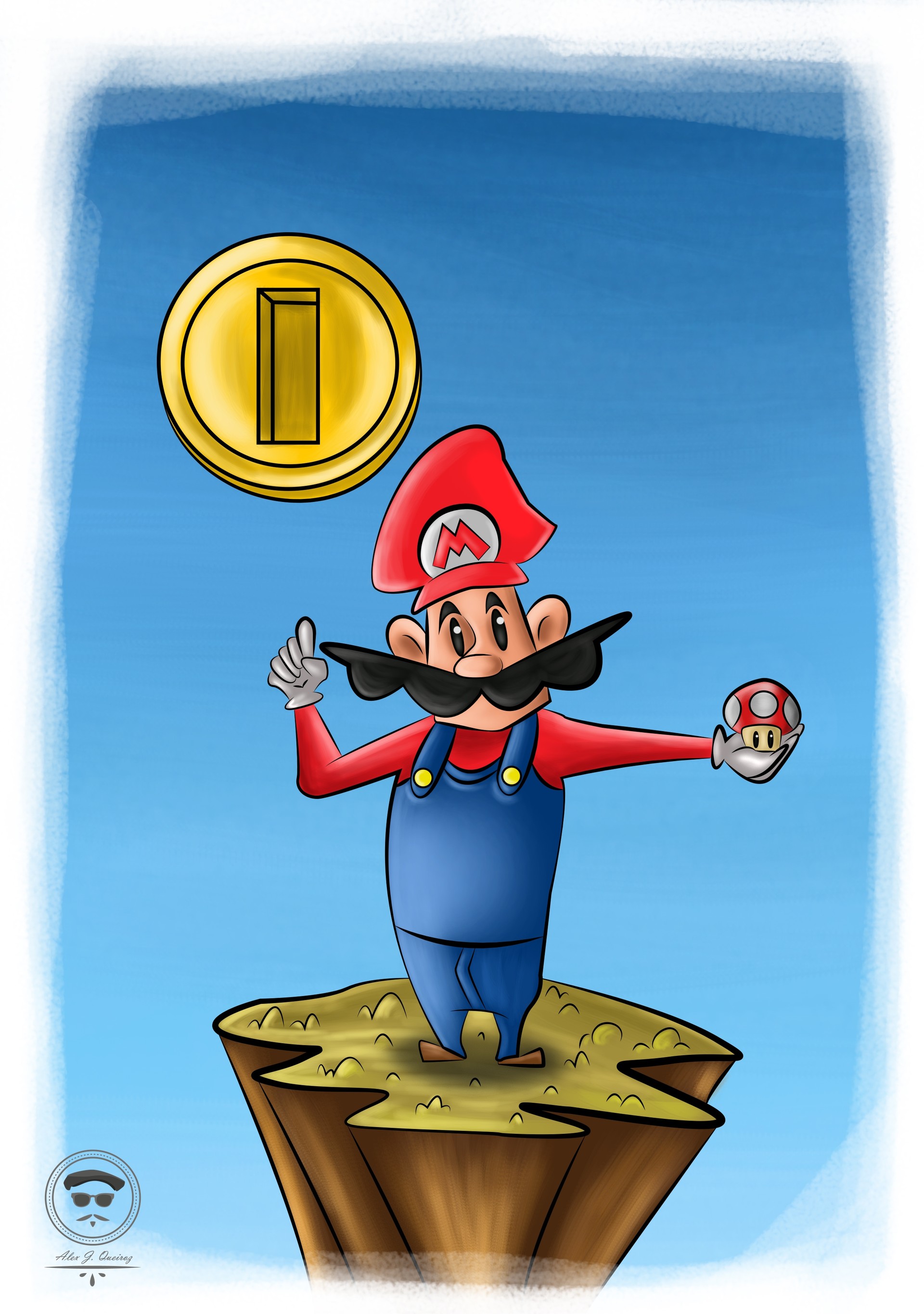 ArtStation - Mario (fan art)