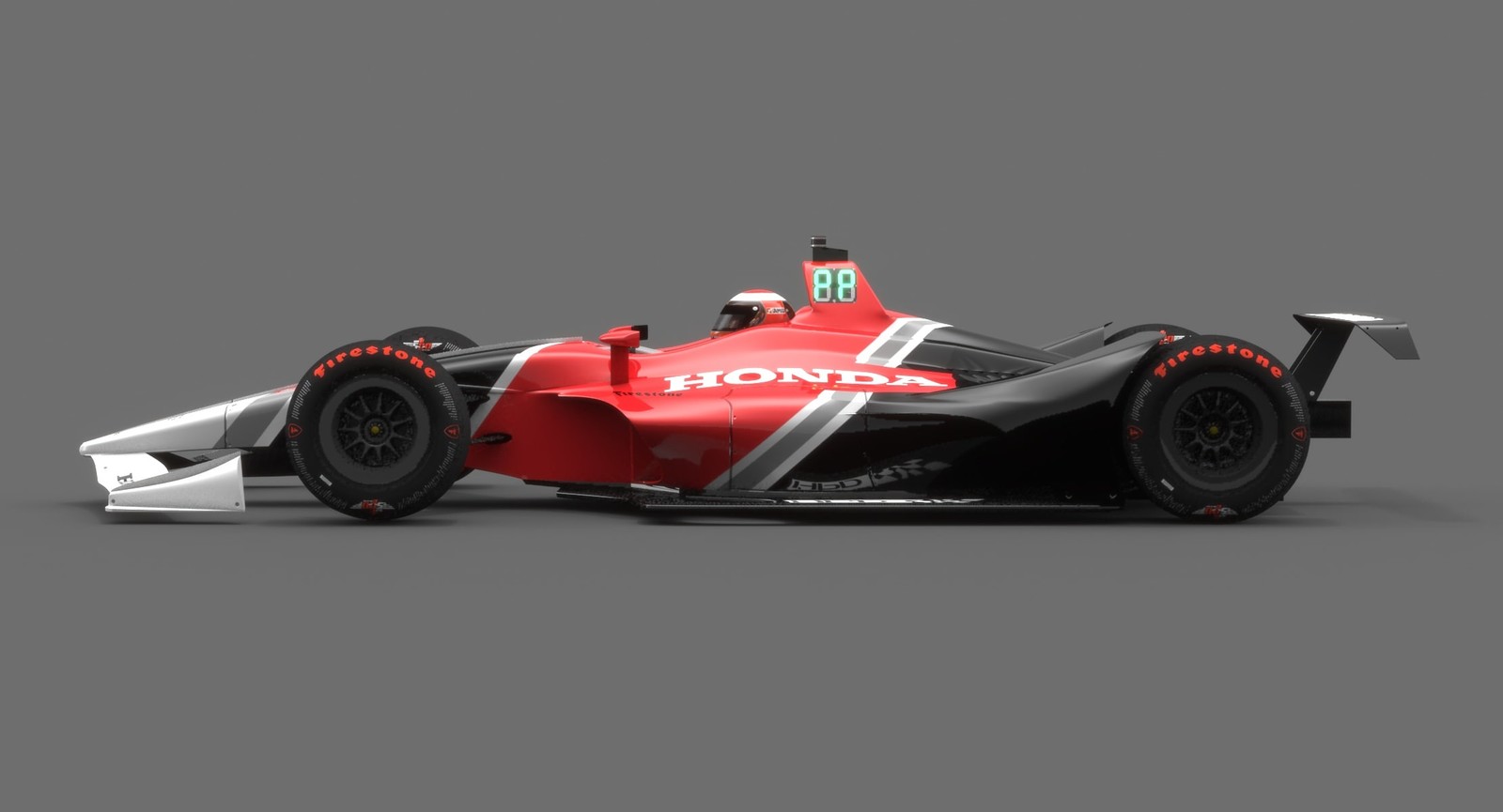 Oleksii Sergiyovych - Generic Dallara Honda NEXT Indycar Season 2018 3D ...