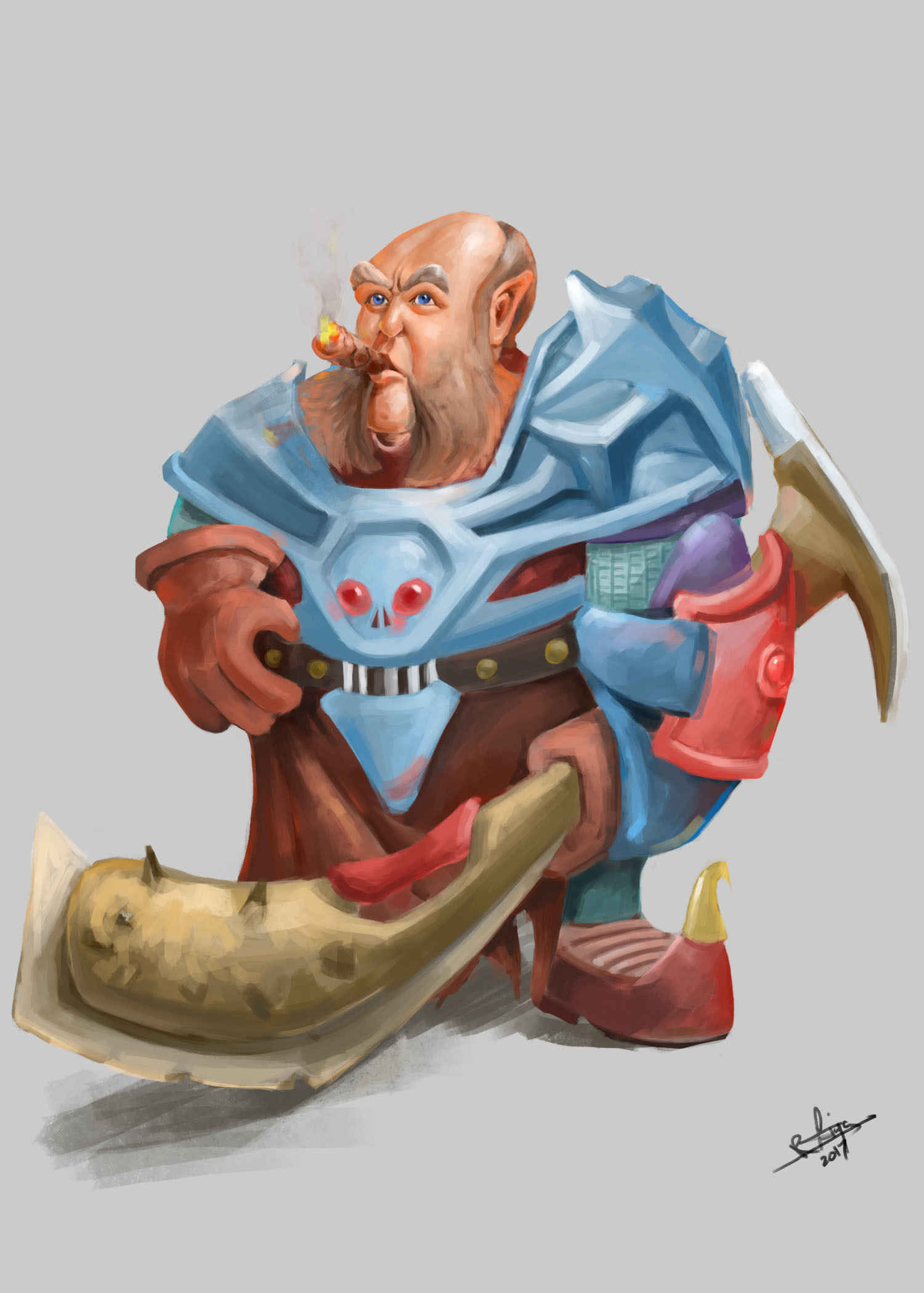 ArtStation - dwarf man