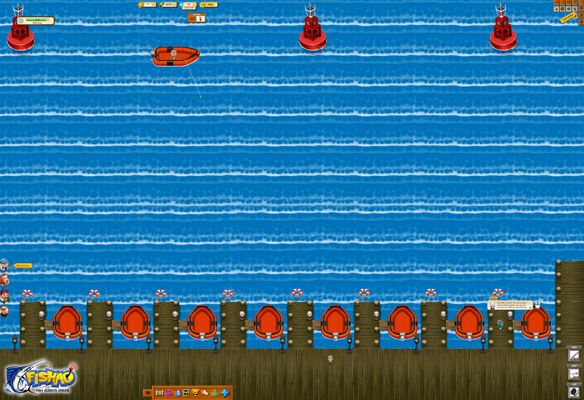 ArtStation - FISHAO MAP - Seagull Harbor