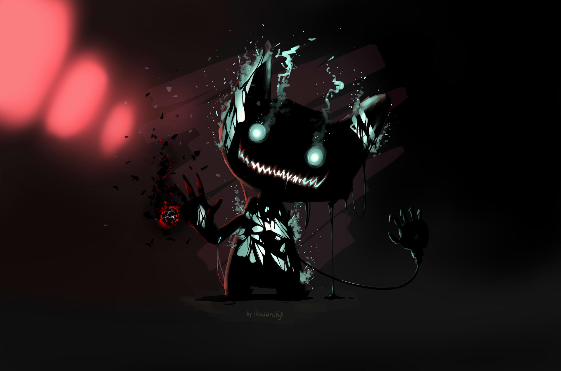 ArtStation - Demon cat