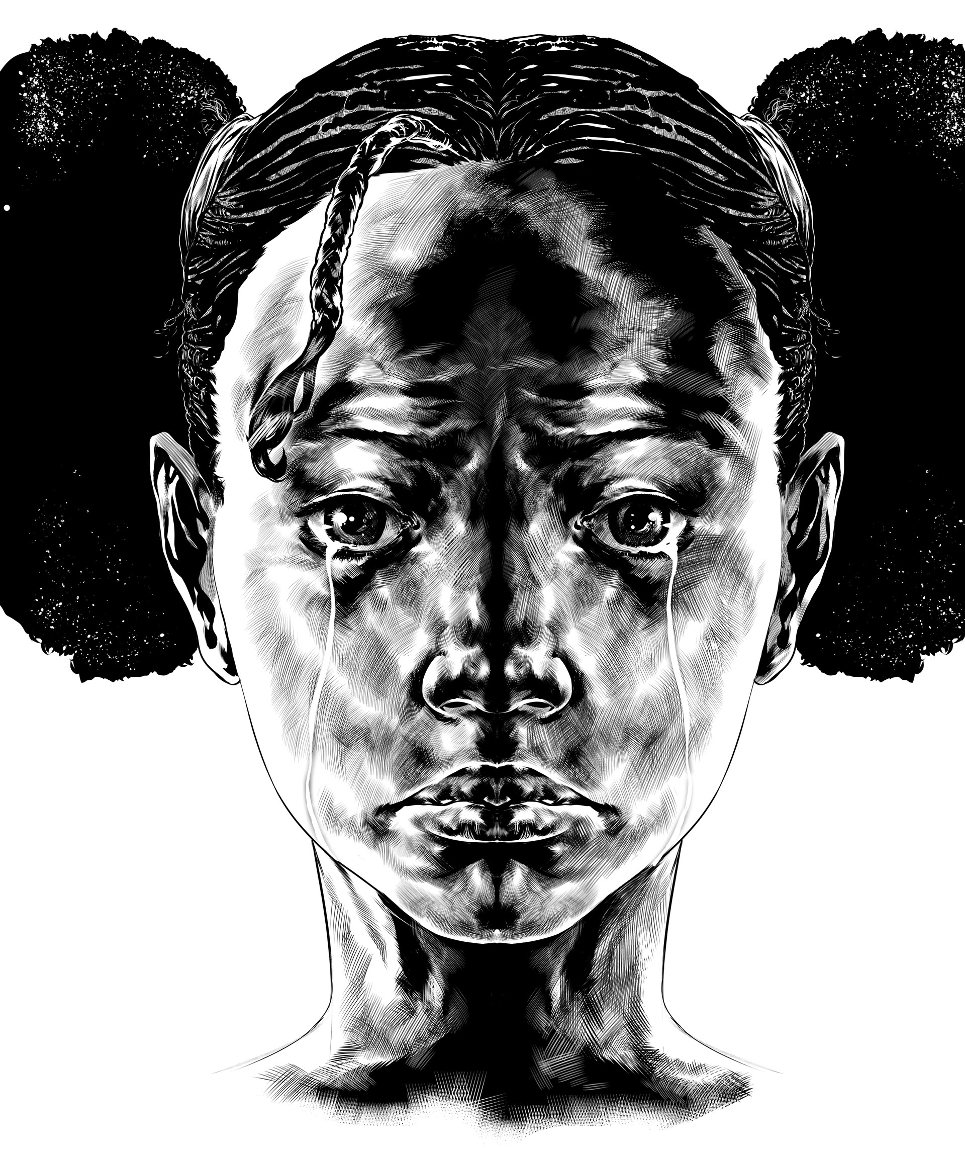 ArtStation - Tear Of a Black Girl