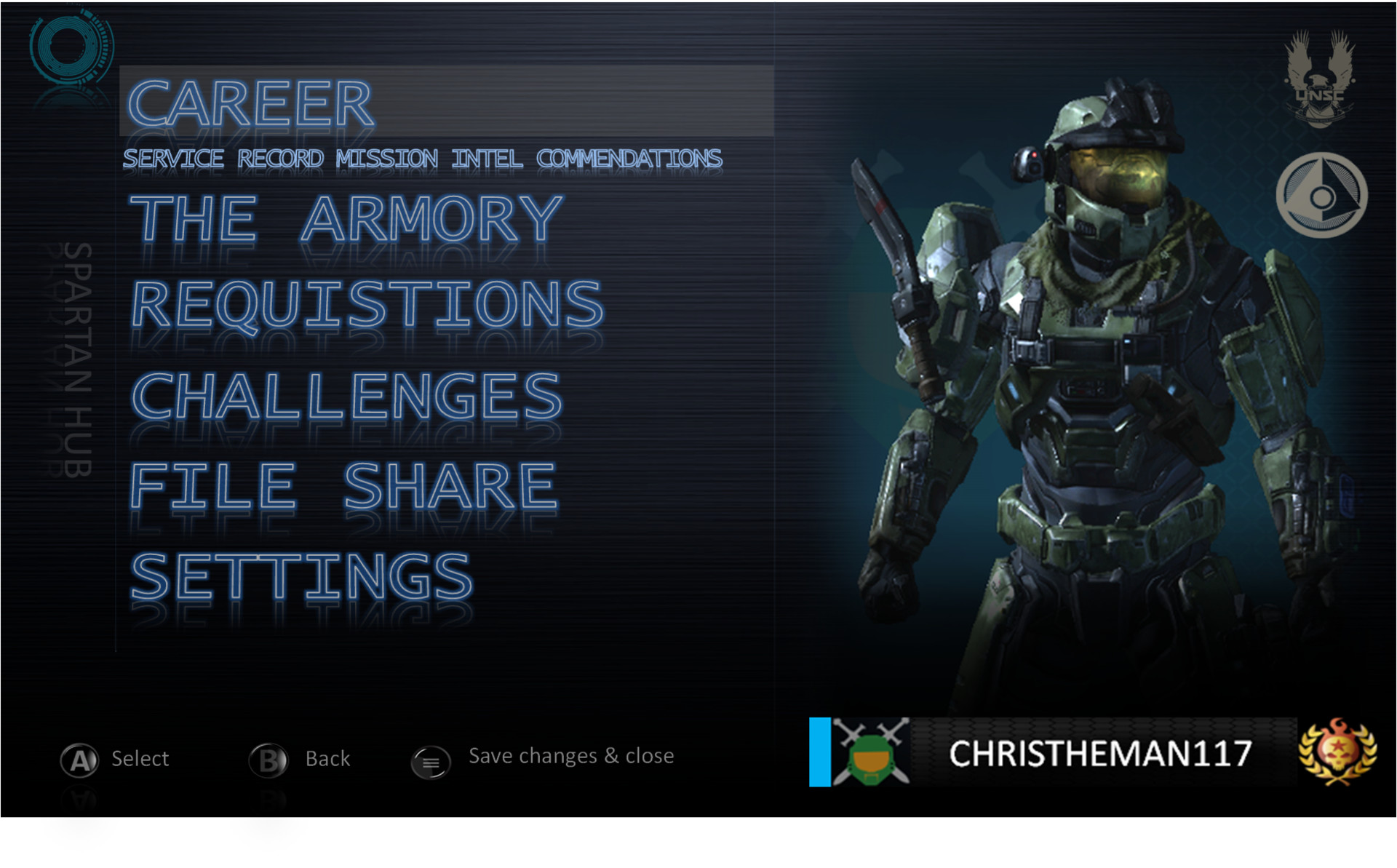 Chris Collington - HALO UI Concept