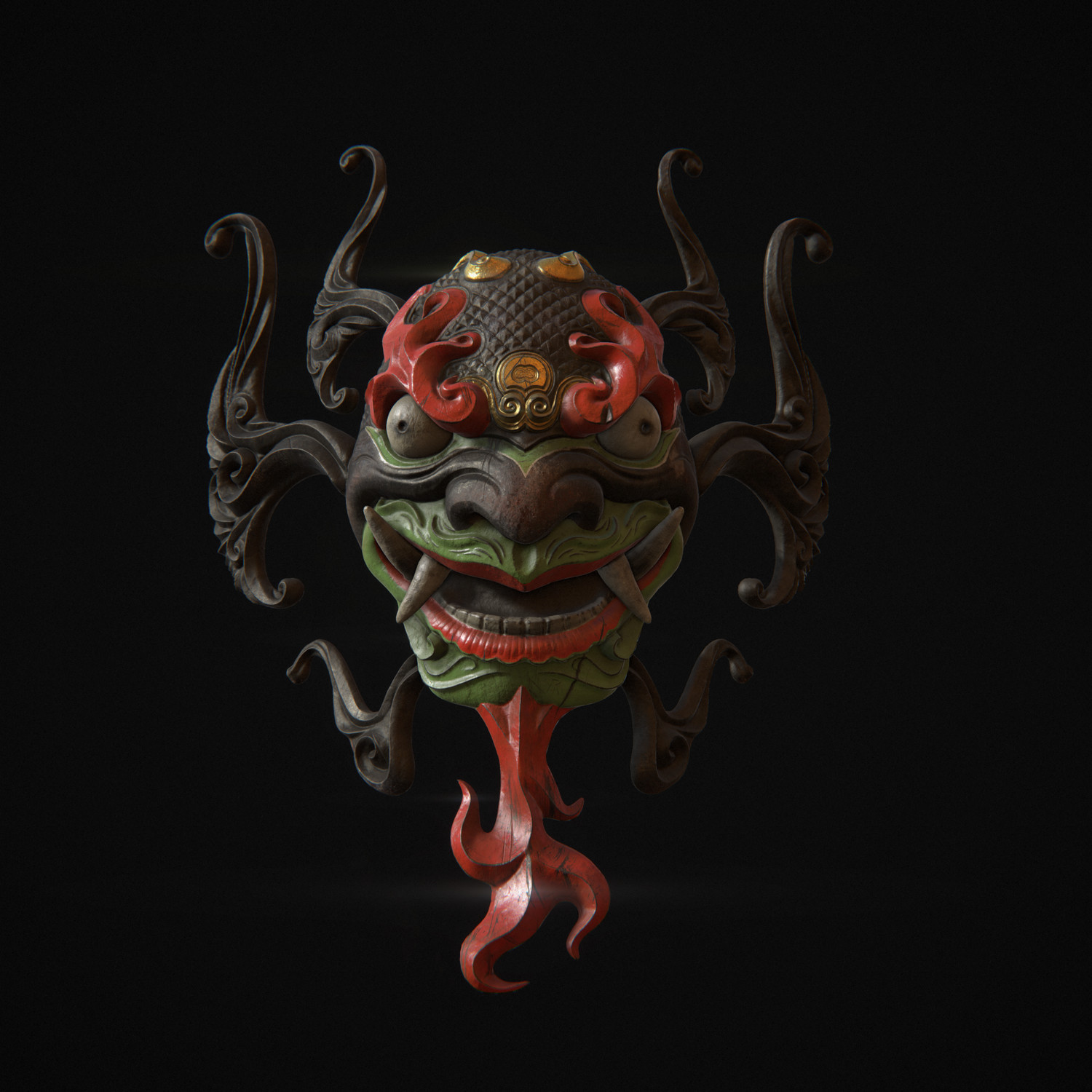 ArtStation - Aku's Mask