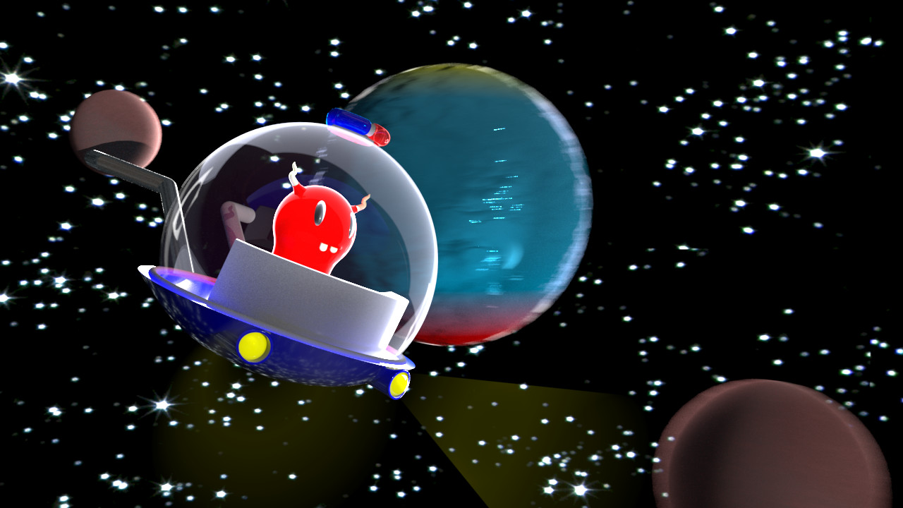 ArtStation - Space Cop Render Maya/Arnold