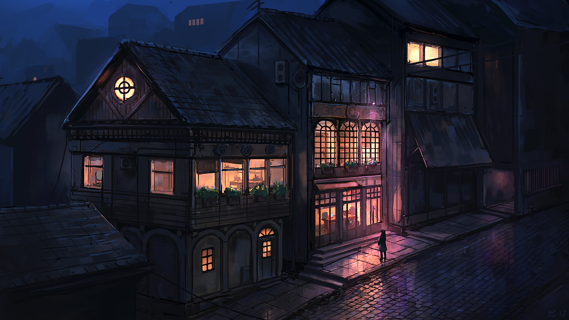 ArtStation - Midnight stroll