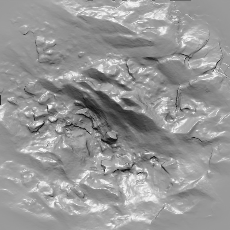 Fahad Alneama - Eroded River Bed Rock Vector Displacement Map Pack