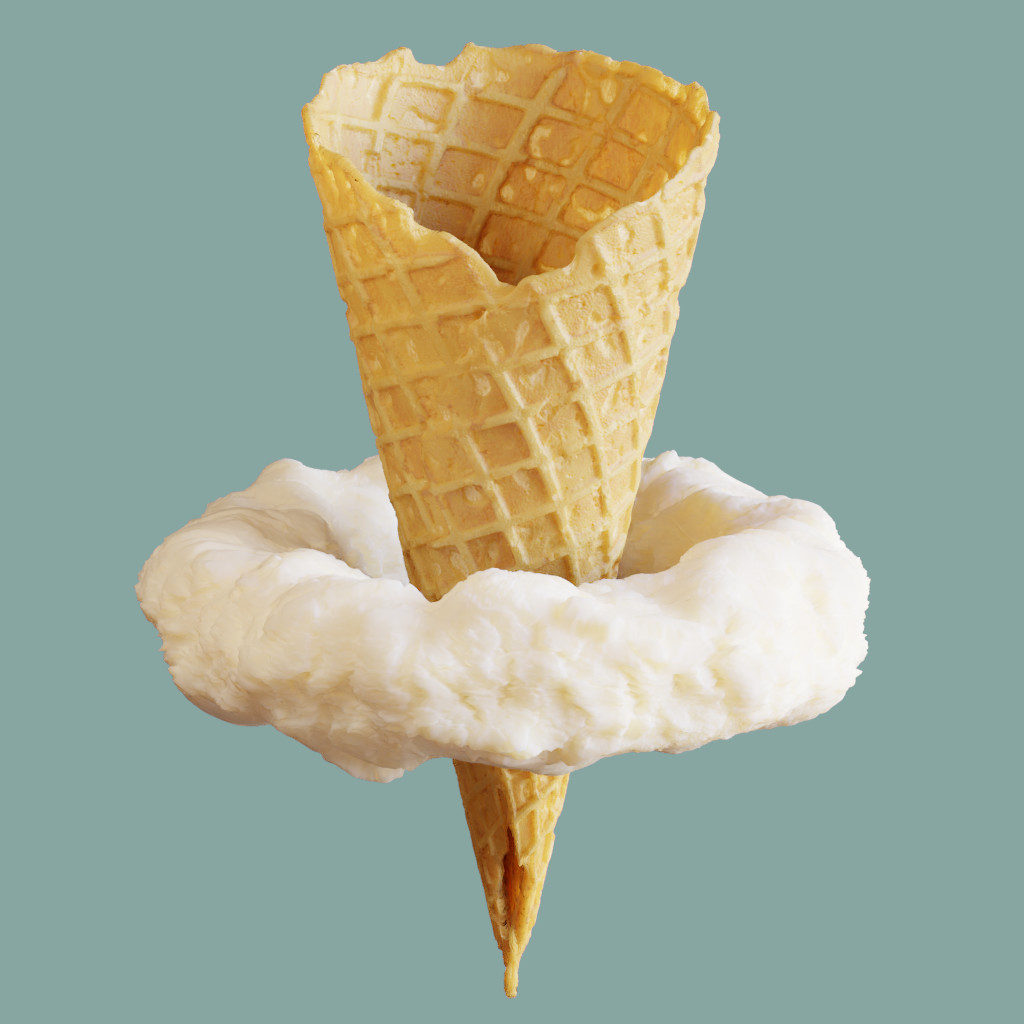 ArtStation - Ice Cream - Cone - Renders