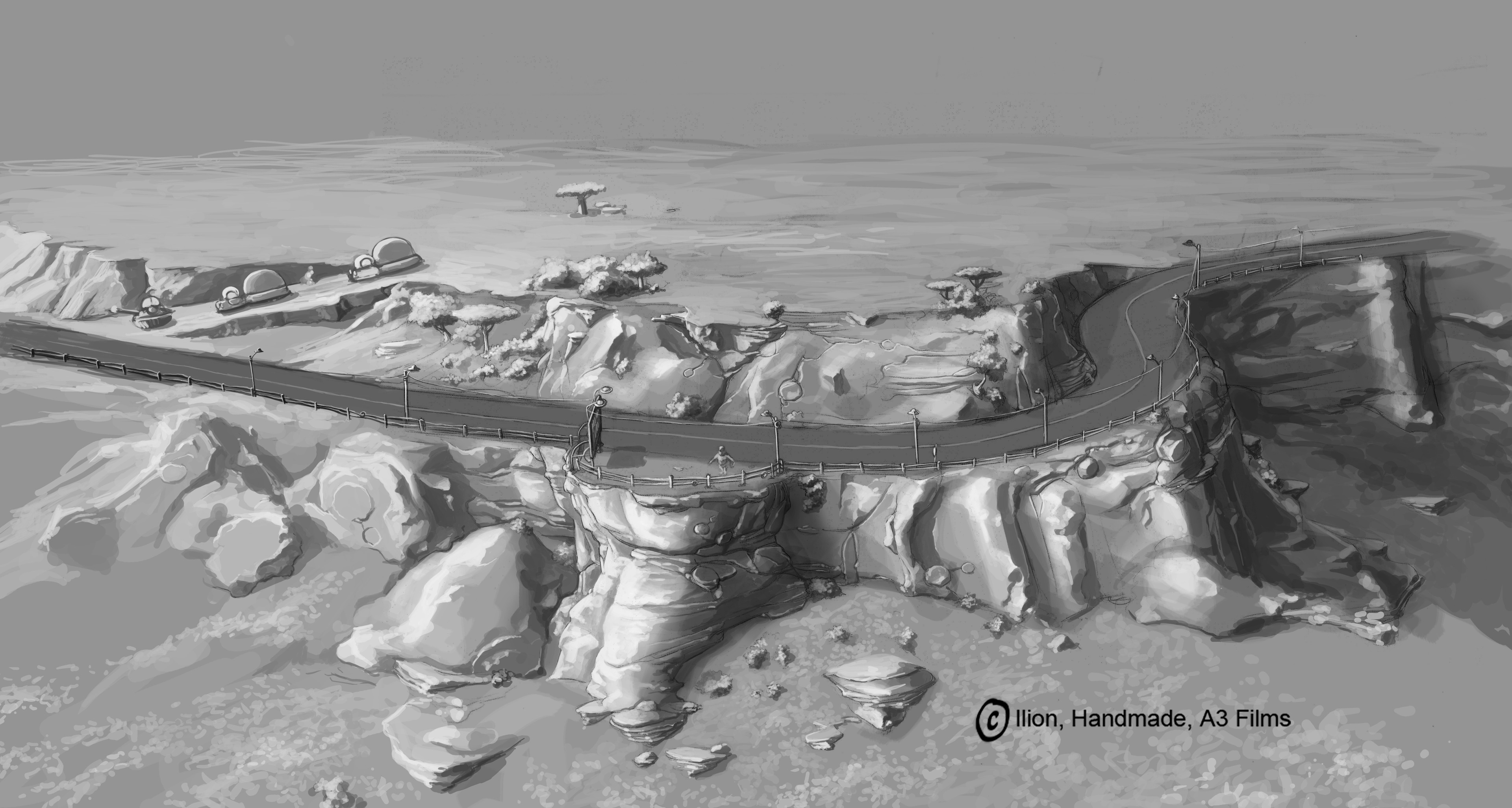 Marcos Calo - Planet 51 Concept art