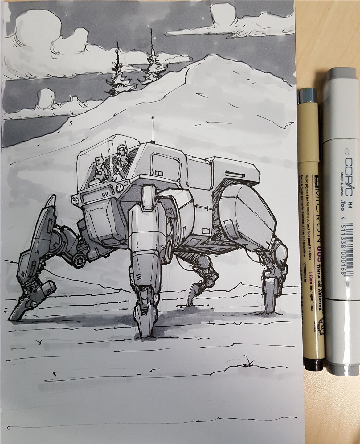 ArtStation - Explorer Doodle