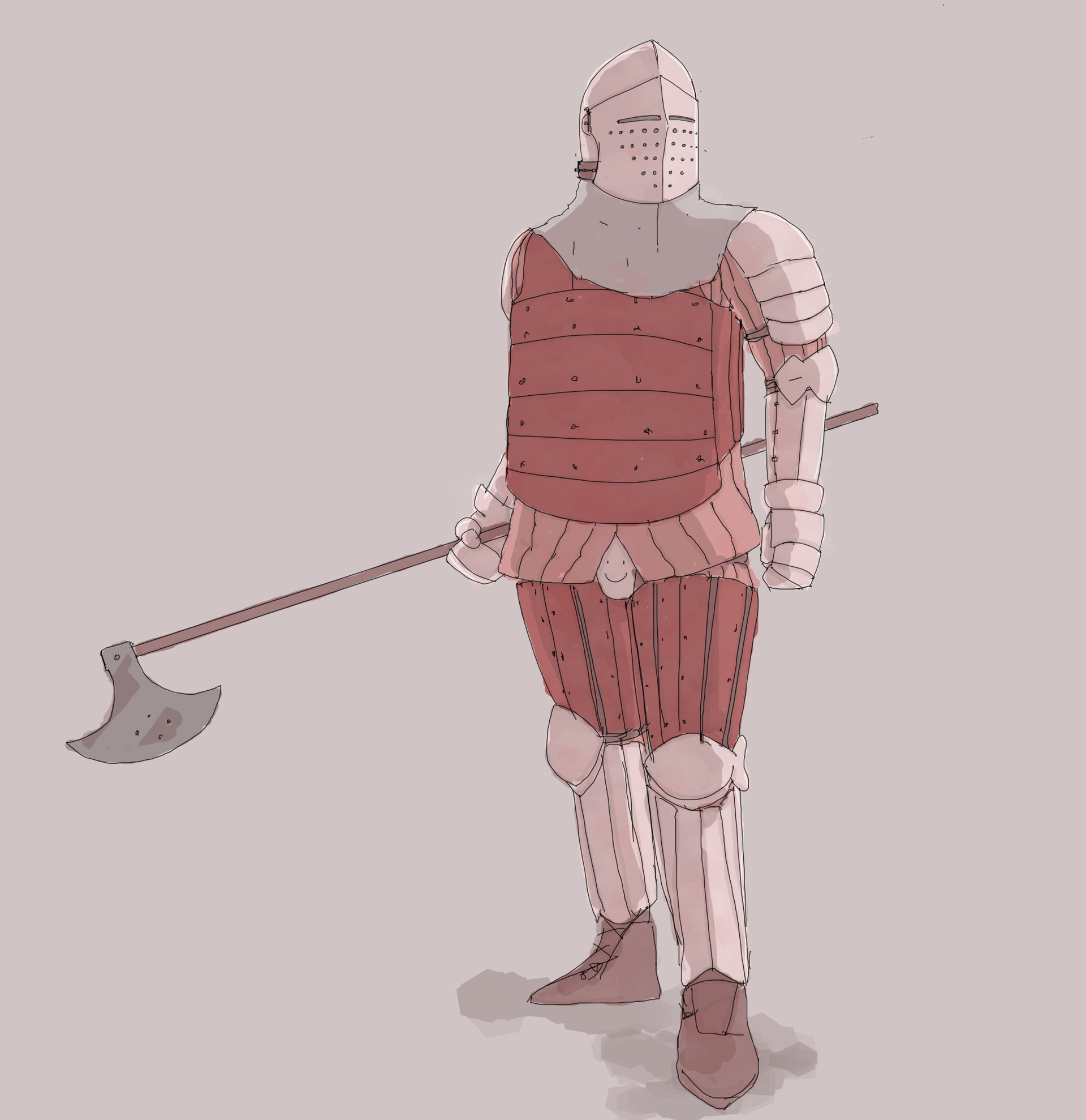 ArtStation - Crappy dumb knight