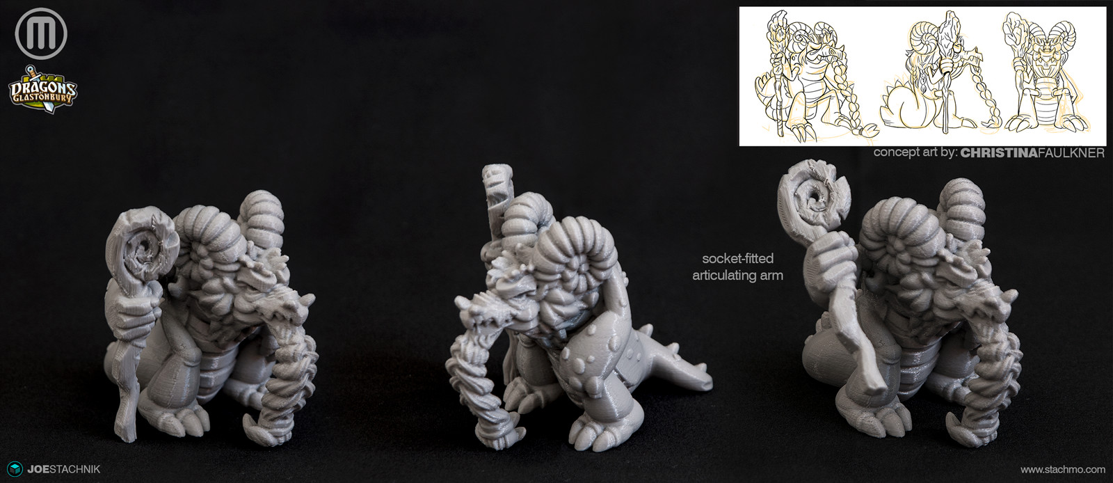 Joe Stachnik (Stachmo) - Dragons of Glastonbury - Makerbot