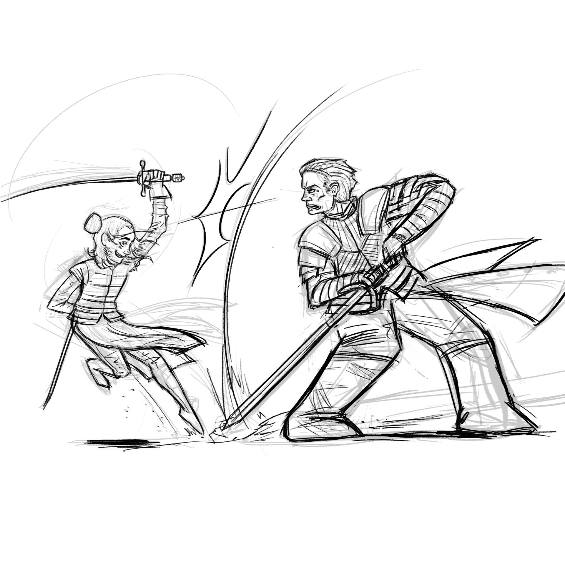 Romeo And Juliet Fight Scene Drawing