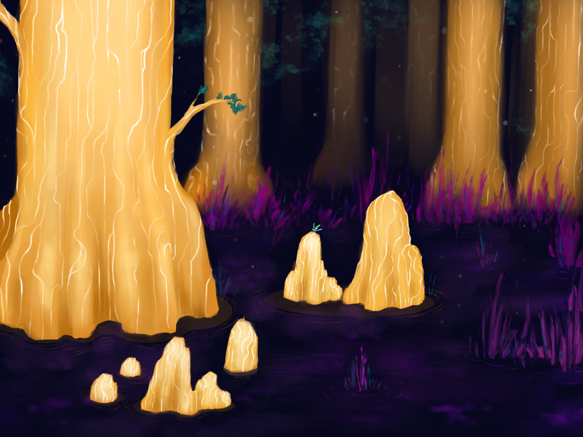 ArtStation - Fantasy Swamp