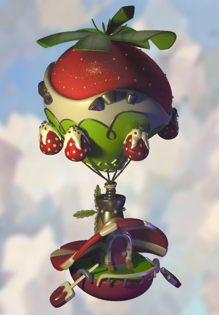 ArtStation - Strawberry Airship