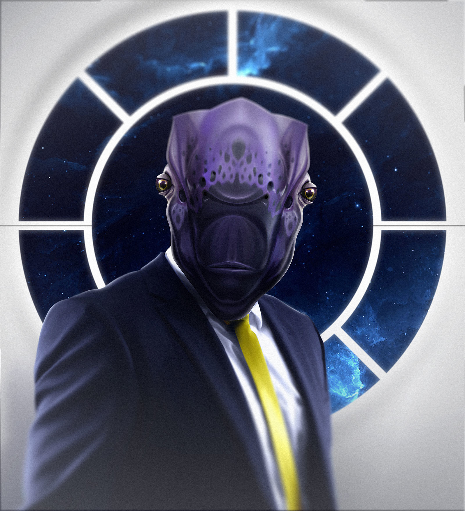ArtStation - business alien
