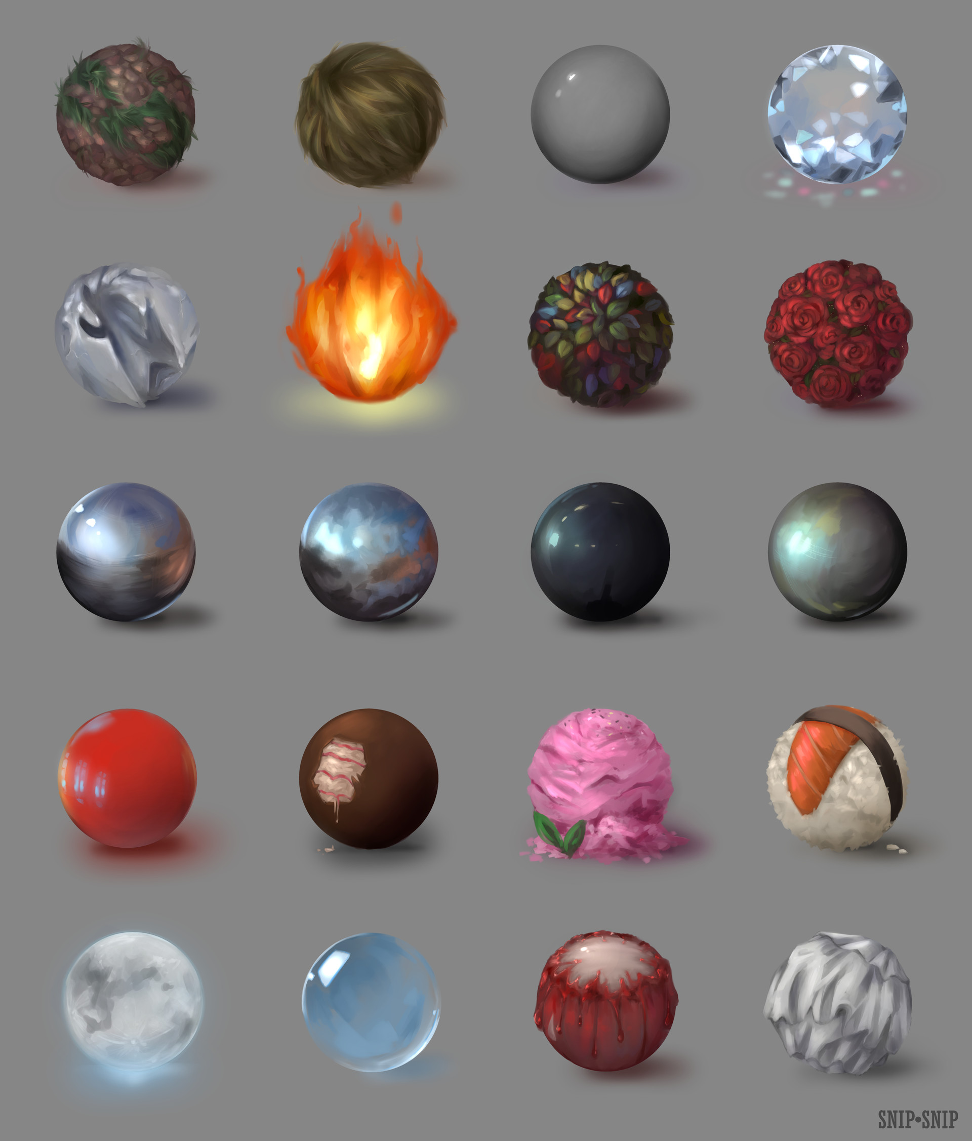 ArtStation - Textures practice