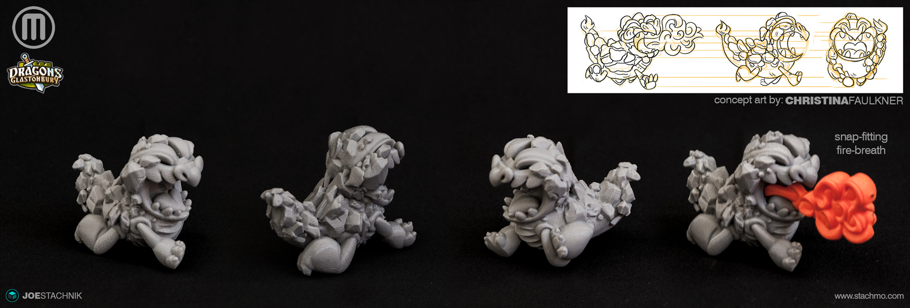 Joe Stachnik (Stachmo) - Dragons of Glastonbury - Makerbot