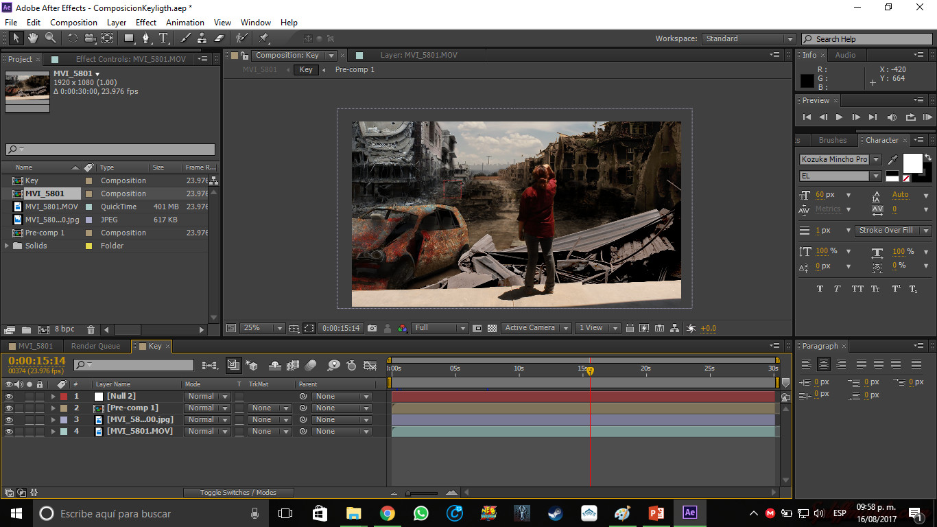 ArtStation - Green Screen En Exteriores