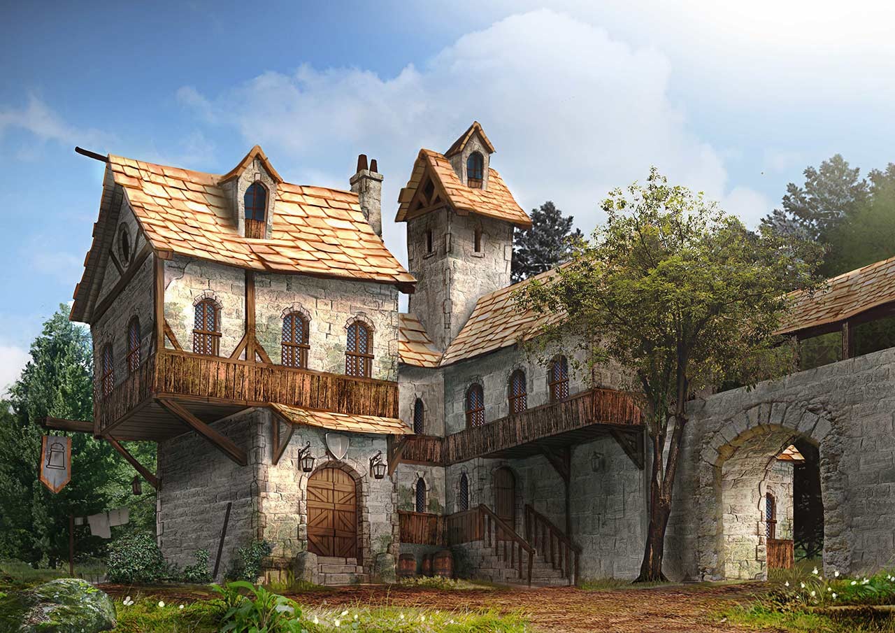 ArtStation - Tavern concept