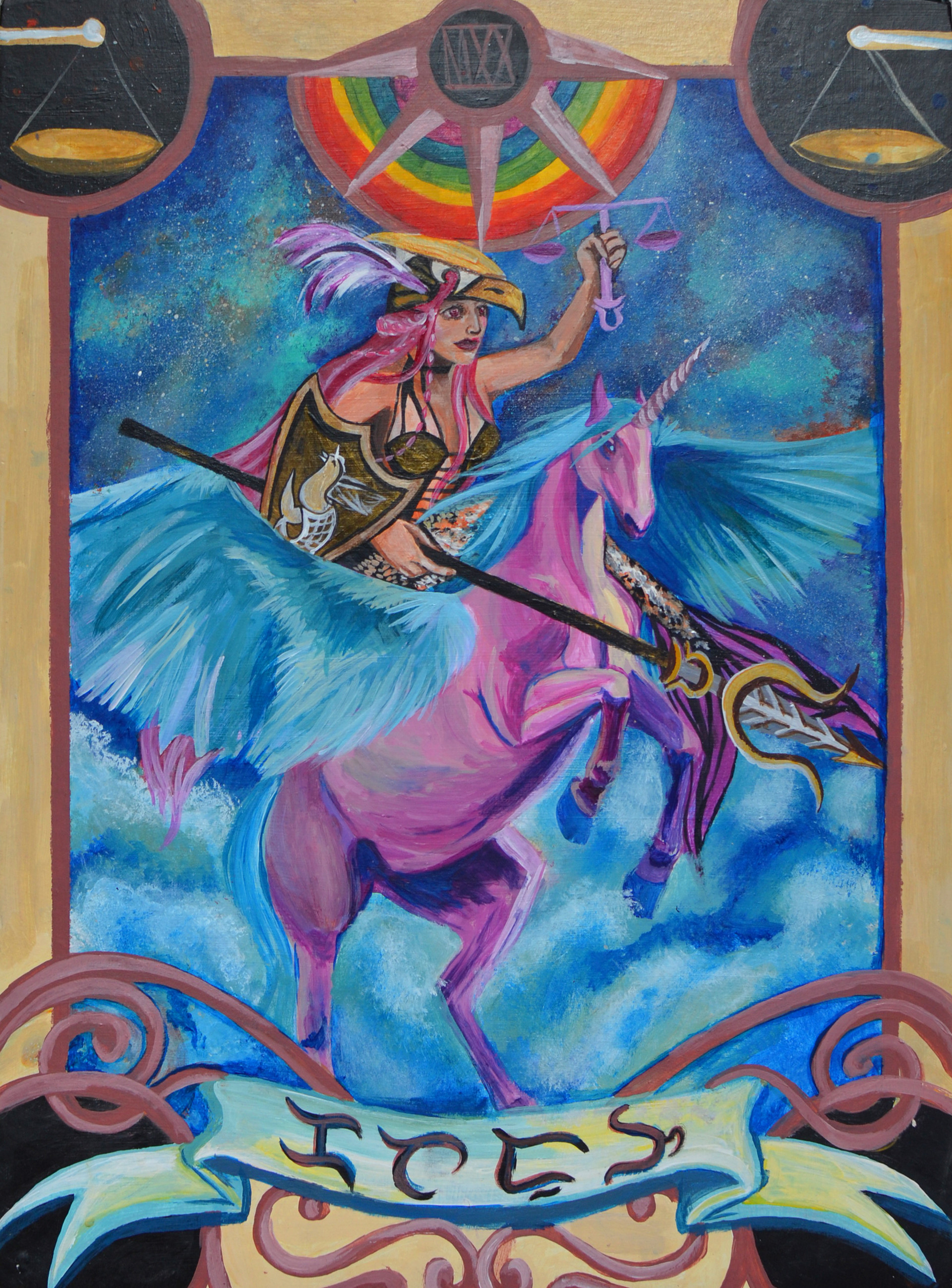 ArtStation - "Merchicorn, Bringer of Justice"