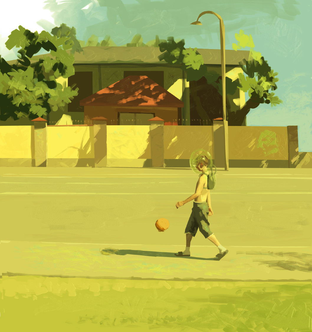 ArtStation - summer basketball
