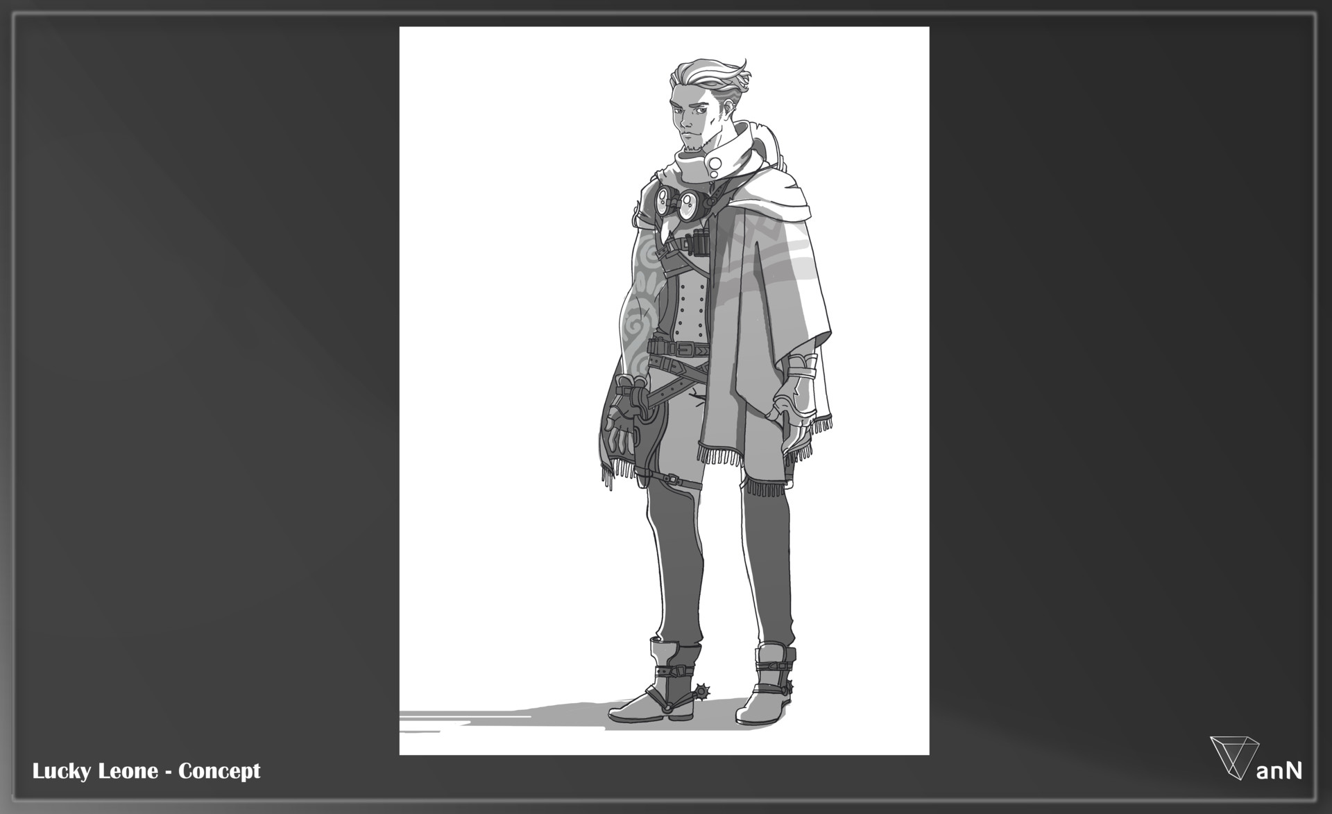 Vanessa Levesque - Lucky Leone, Cowboy Debonair