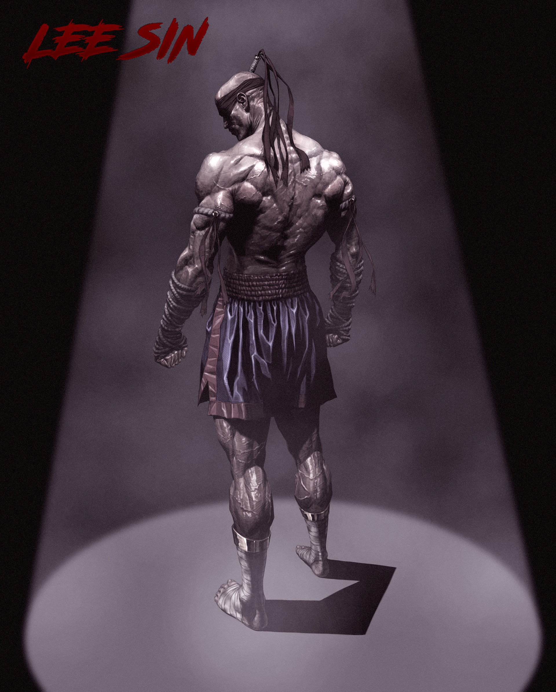 ArtStation - Lee Sin Fan art