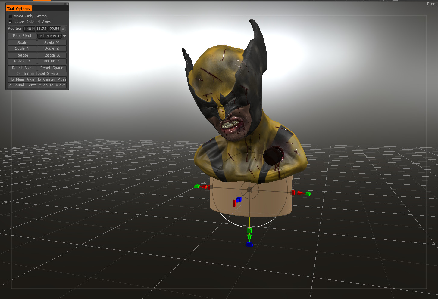 Kyle Grech - Marvel - Injured Logan - 3D-Coat