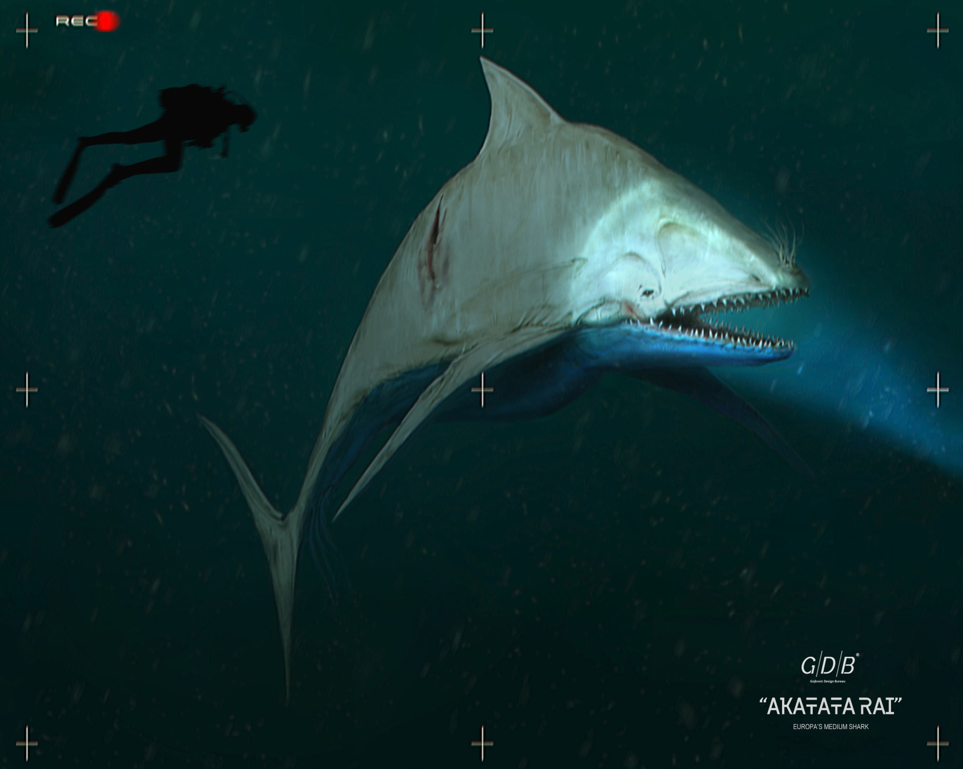 ArtStation - Europa's medium shark - "AKATATA RAI"