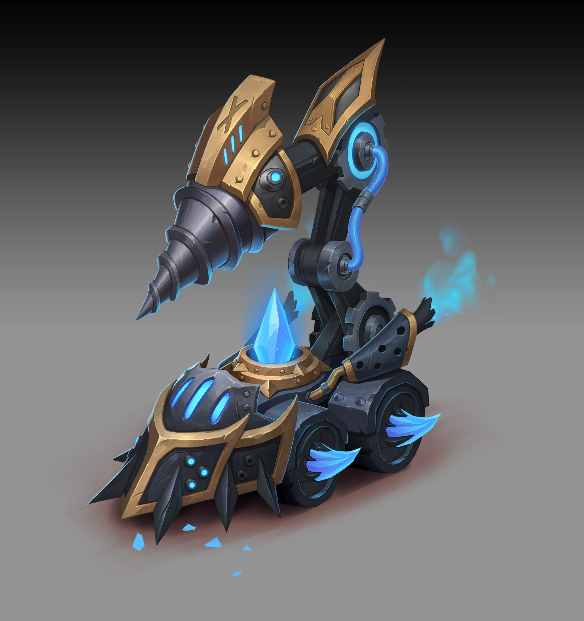 ArtStation - Mining car