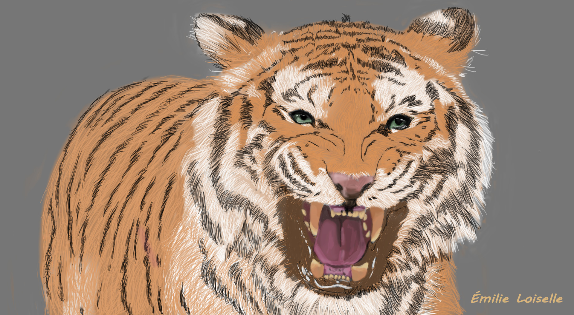 ArtStation - tiger