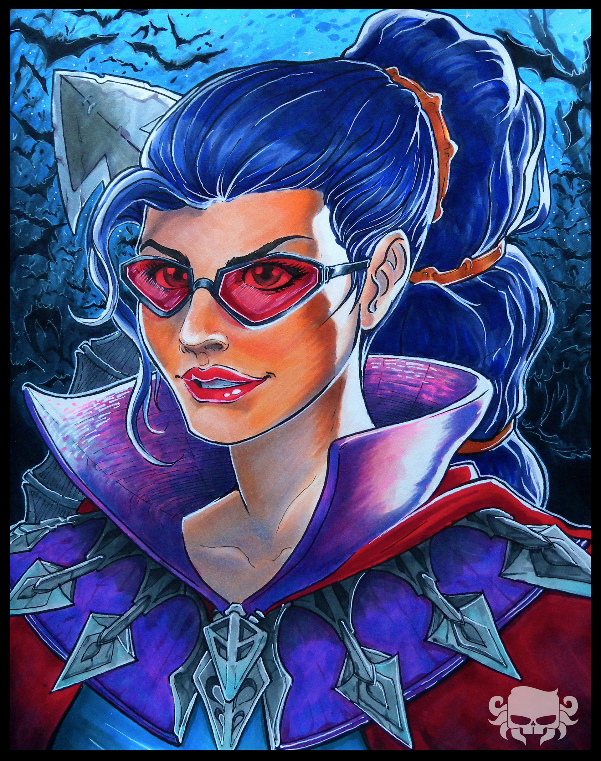 ArtStation - Vayne, the Night Hunter