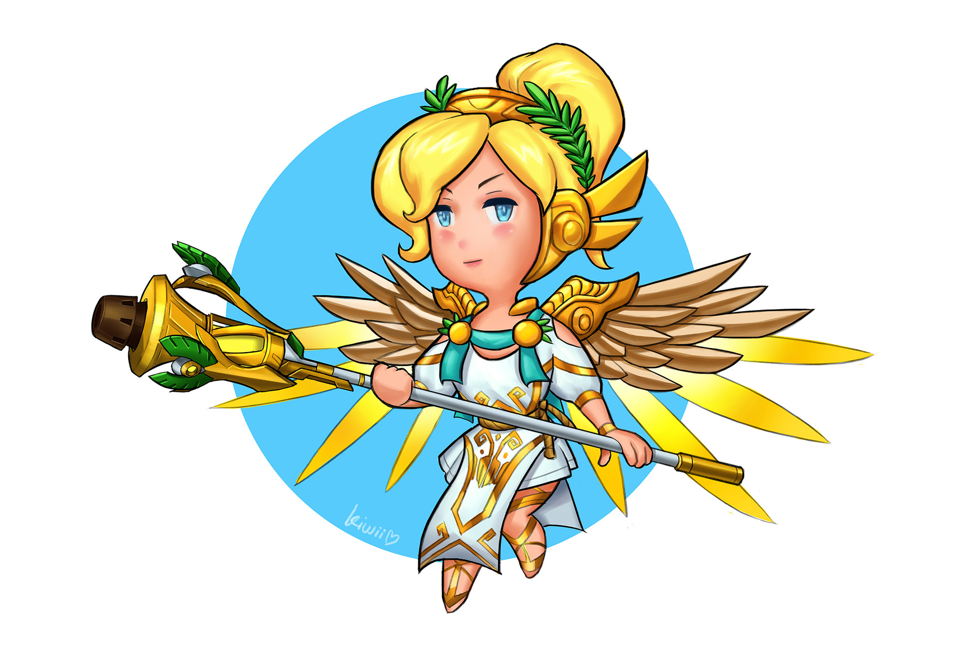 ArtStation - Mercy Winged Victory