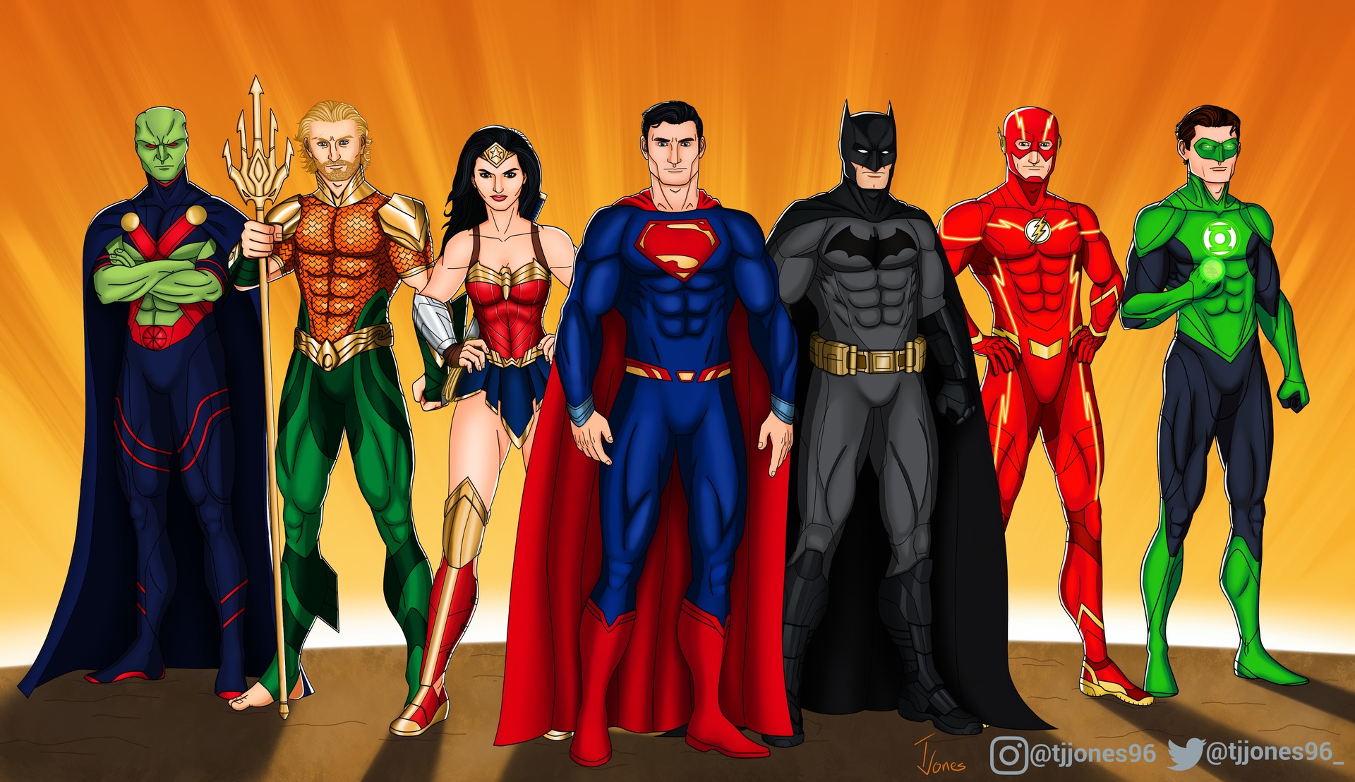 how to draw characters from justice league