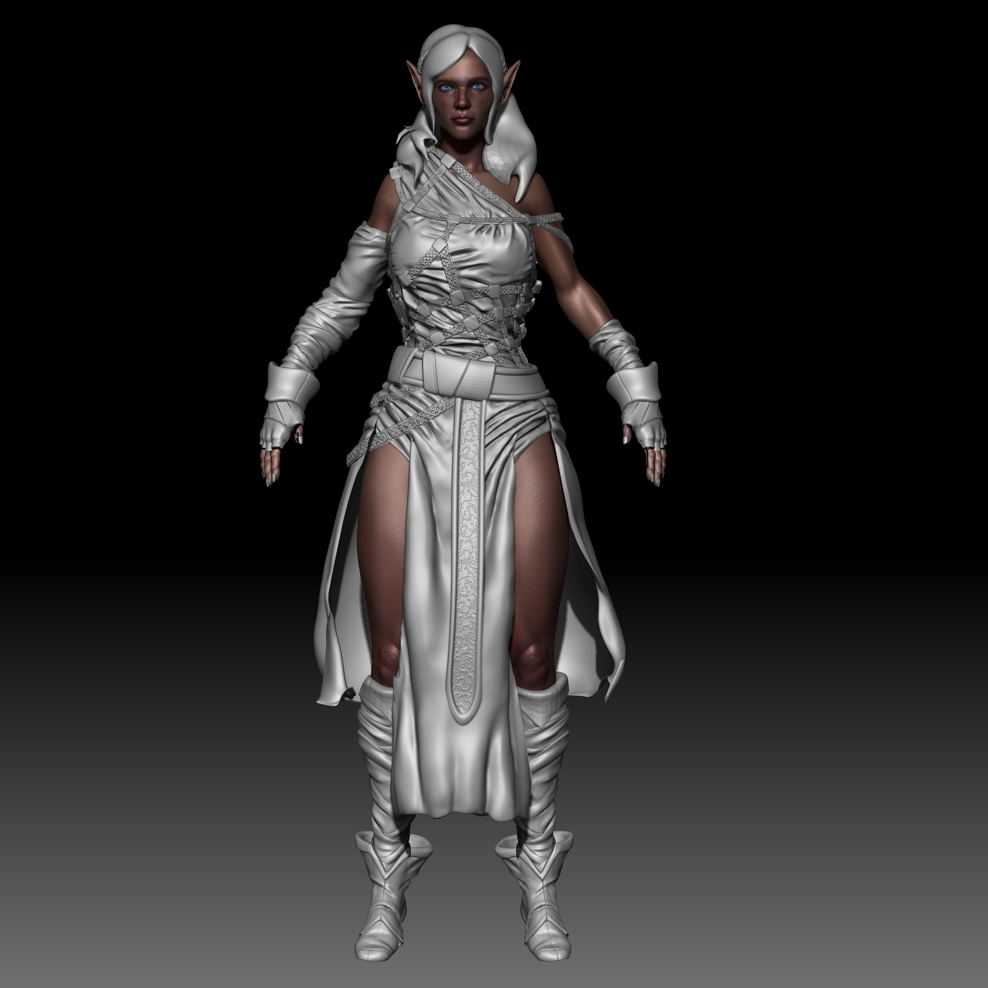 ArtStation - Elf wip
