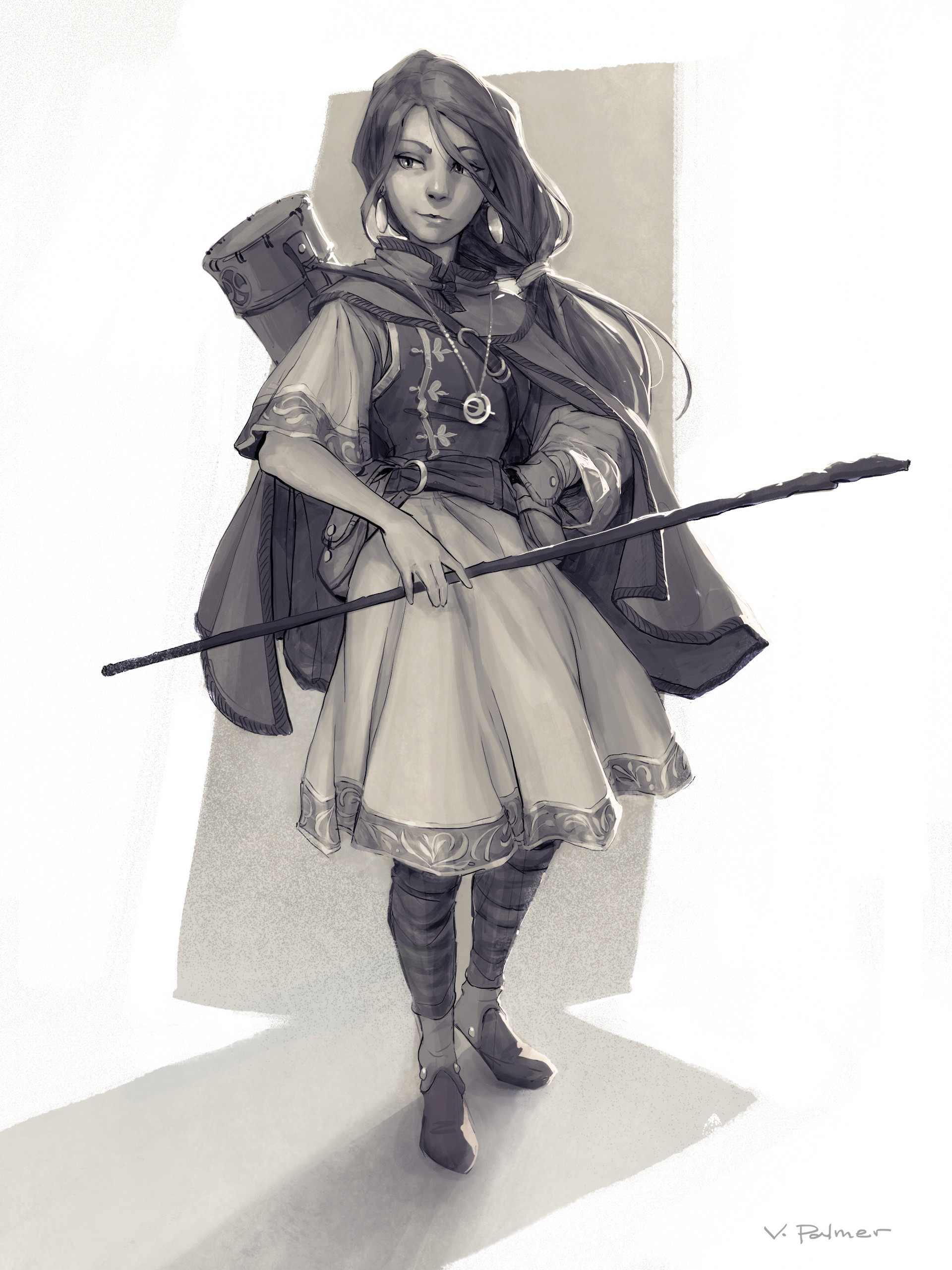 ArtStation - Lady, Scholar, Trickster