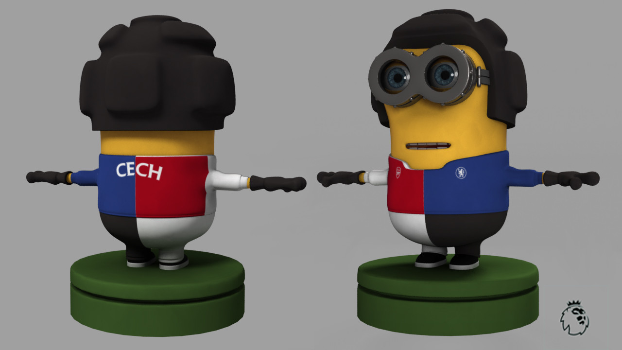 ArtStation - Minion Petr Cech (London Legend)