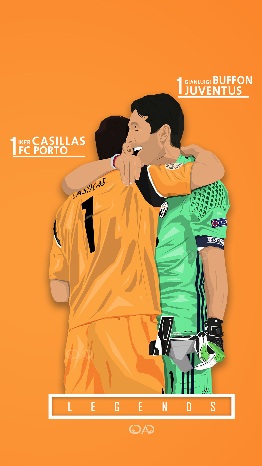 ArtStation - Casillas and Buffon - Vector