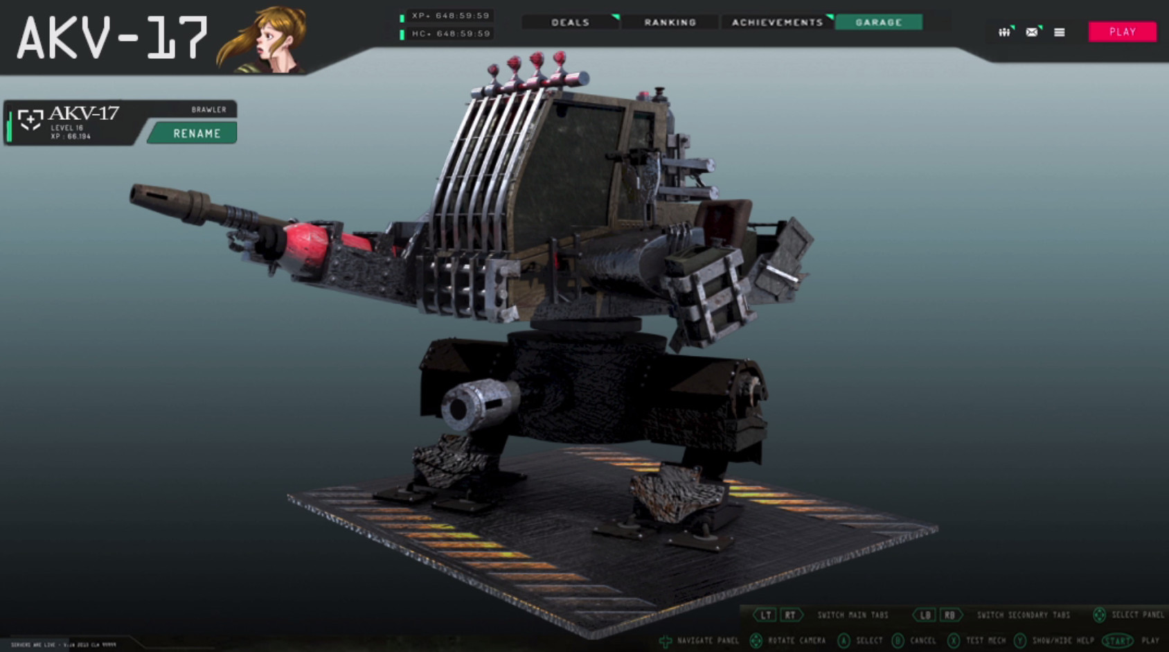 ArtStation - AKV-17 3D odeling