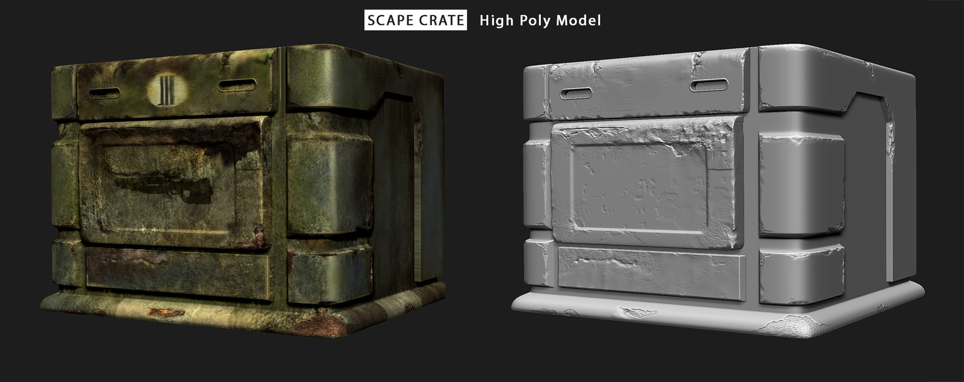 ArtStation - Crates for Gaming Prop
