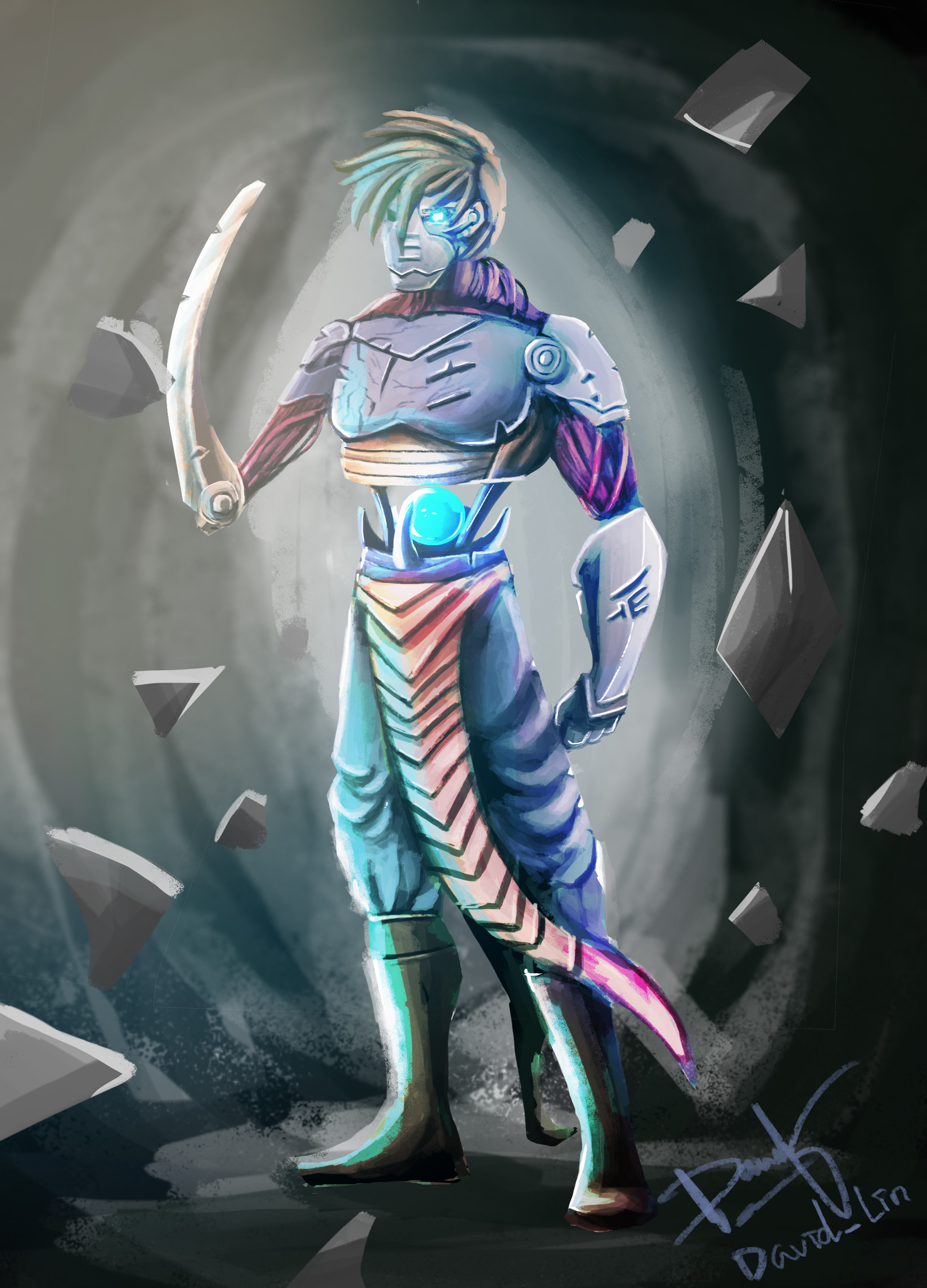 David Animator - My character designs ( original) Call " The HornStorm"